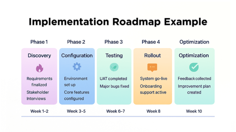 Implementation Roadmap: Steps, Template & Guide